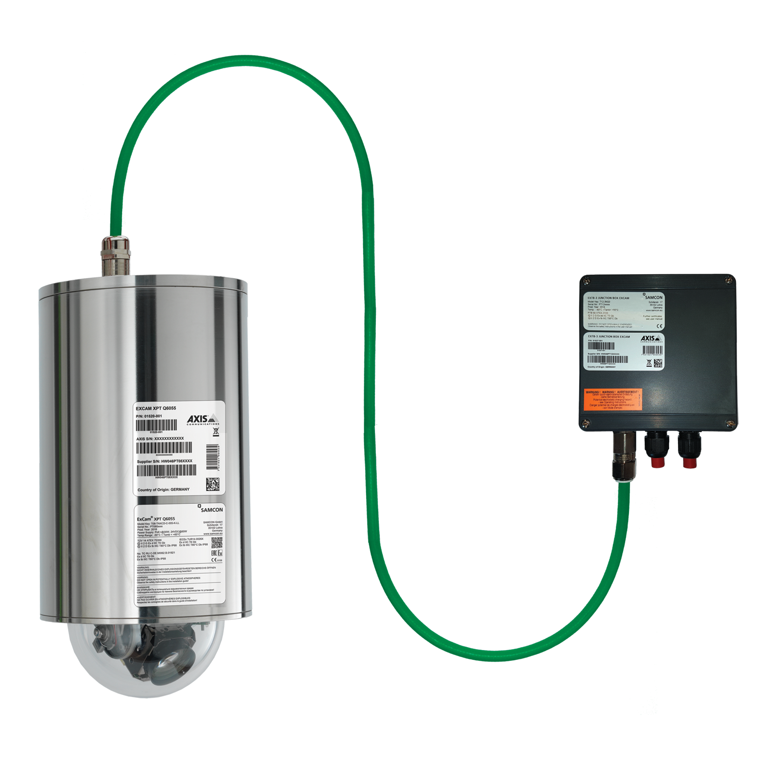 ExCam XPT Q6075 Explosion-Protected PTZ Camera | Axis Communications