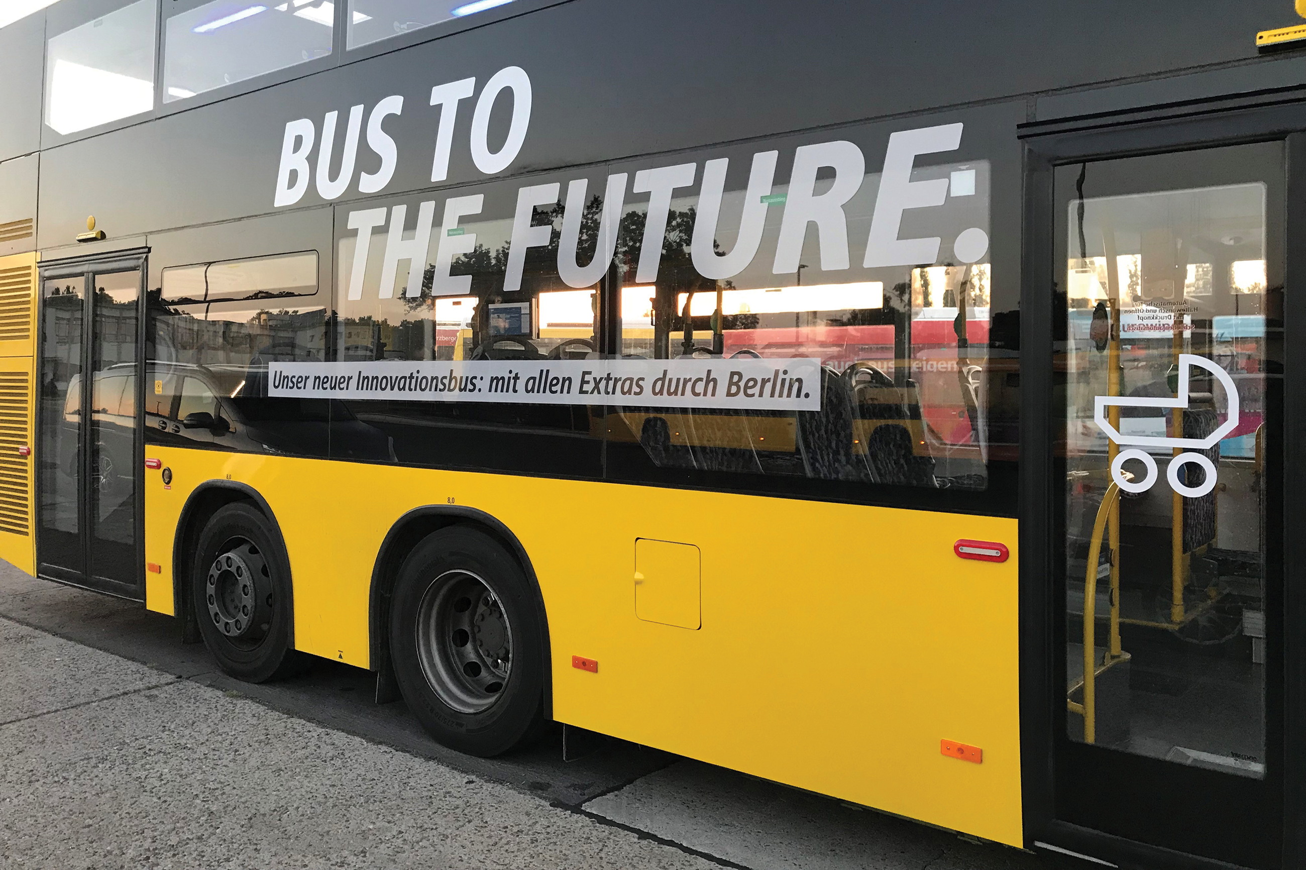 BVG implements its Innovation Bus with state-of-the-art IP technology