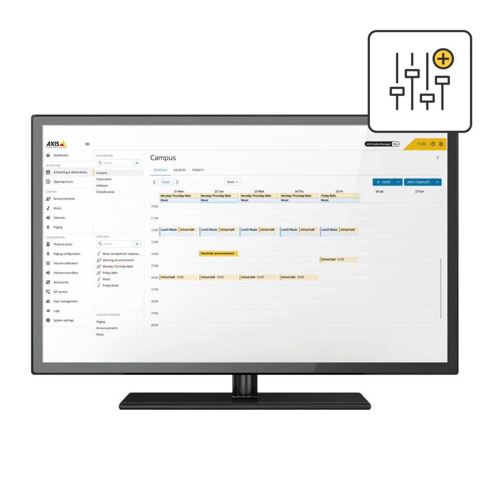 AXIS Audio Manager Pro | Axis Communications