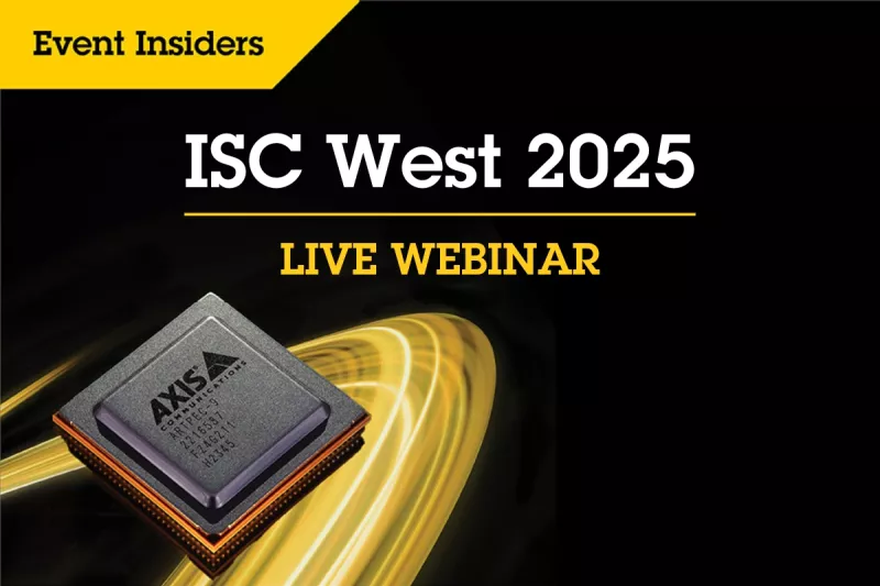 Axis events schedule | Axis Communications