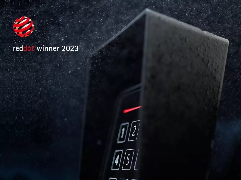 AXIS A4120-E Reader with Keypad | Axis Communications