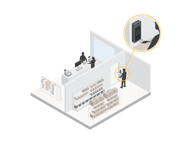 Mobile access control solutions | Axis Communications