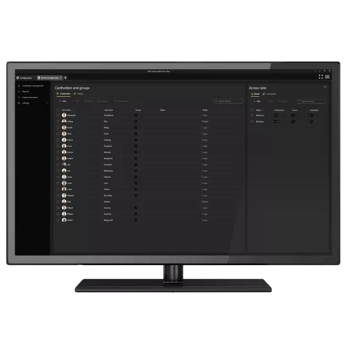 Access control management software | Axis Communications
