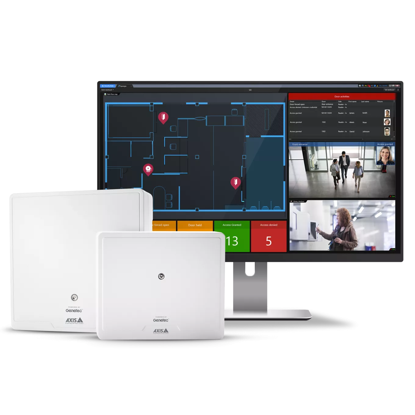 Axis Powered by Genetec Access Control Solution | Axis Communications