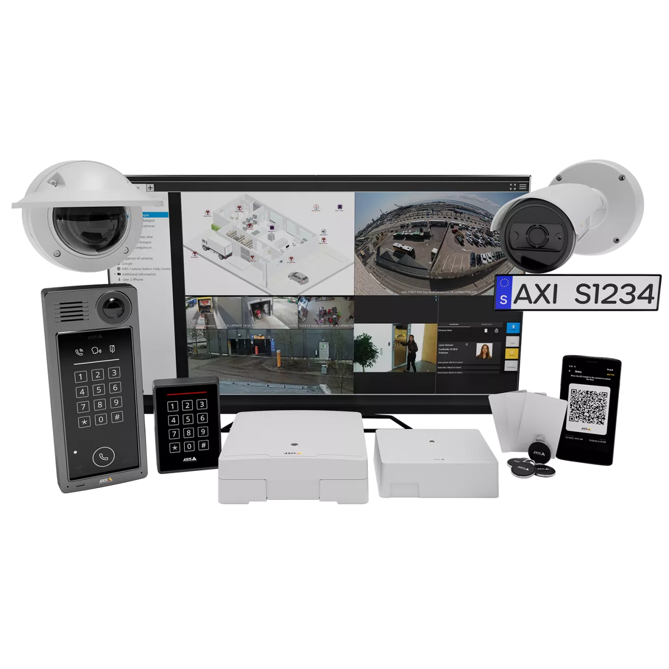 AXIS Camera Station Secure Entry | Axis Communications