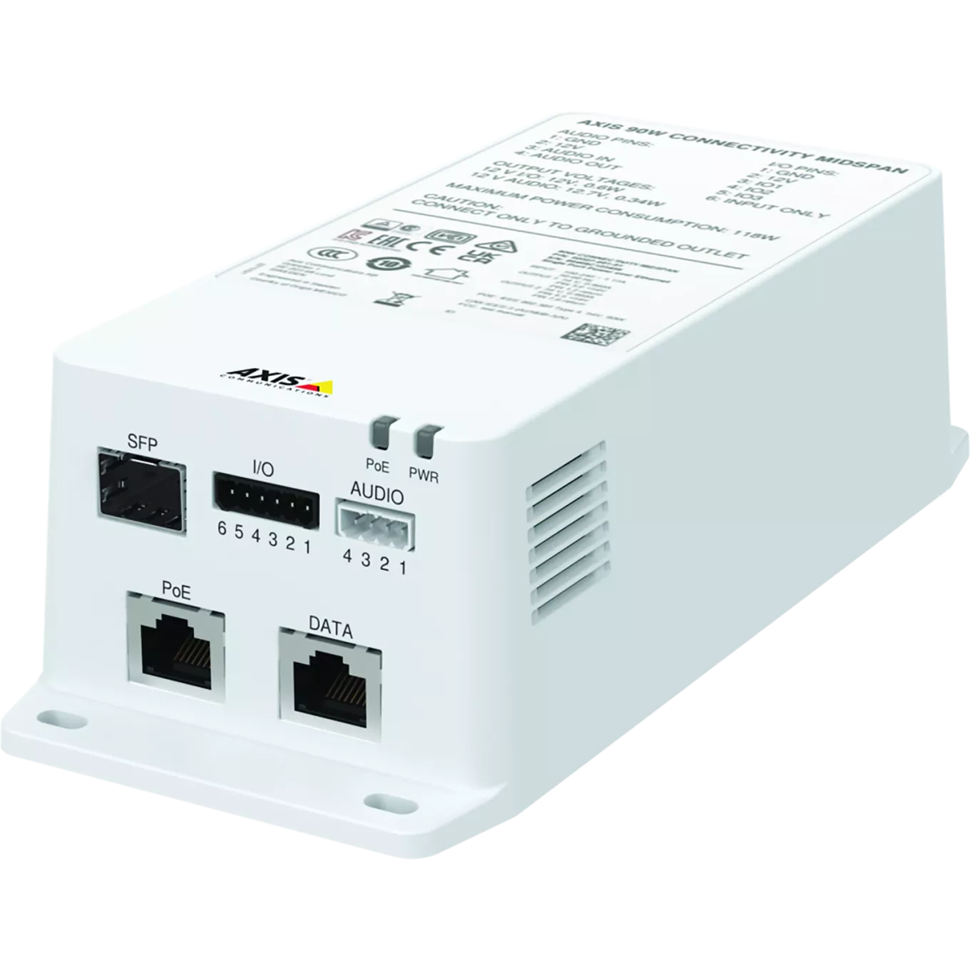 AXIS TU8003 90 W Connectivity Midspan | Axis Communications